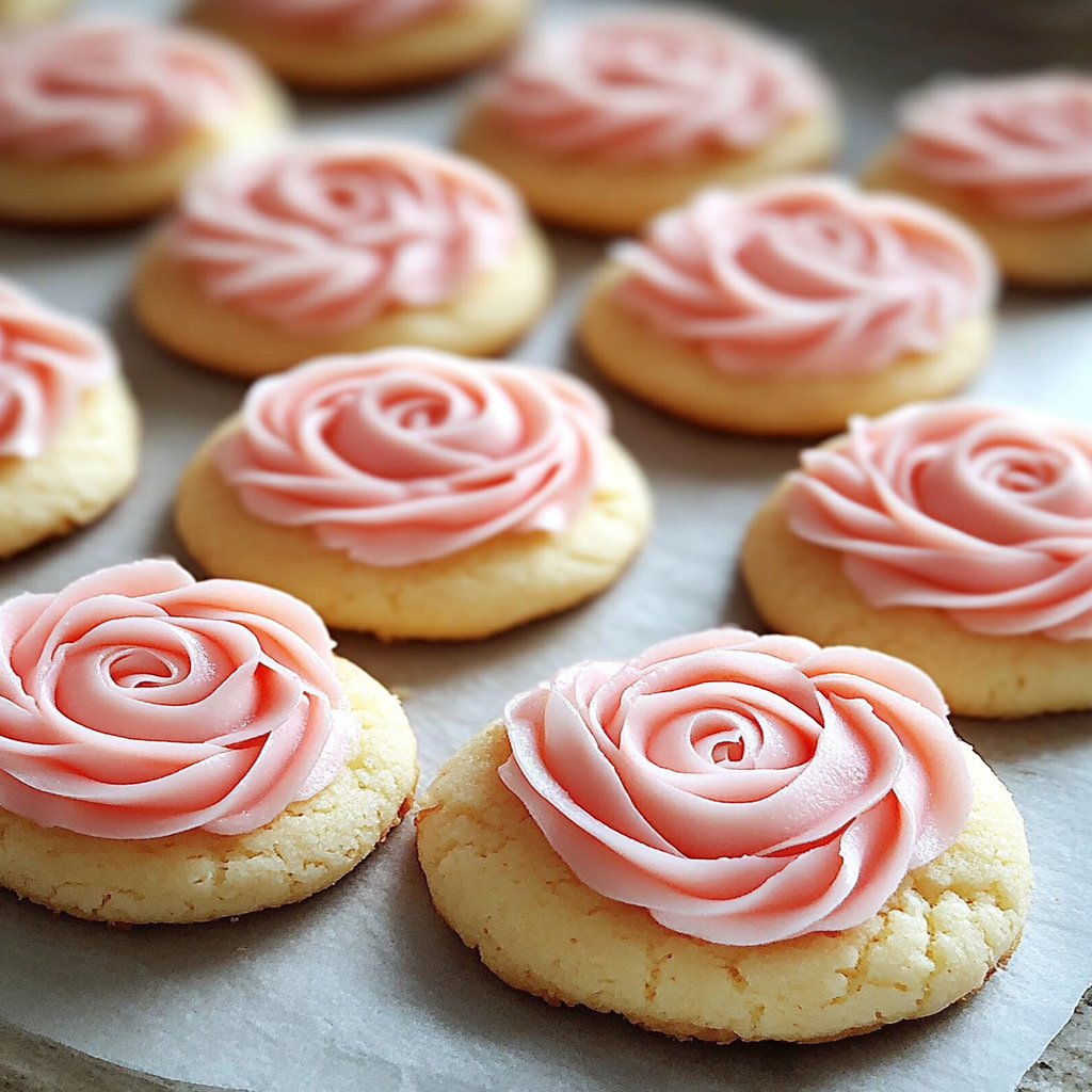 Rose-Flavored Sugar Cookies – Floral and Fun