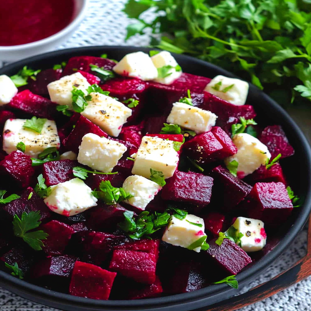 Beetroot & Feta Cheese Salad