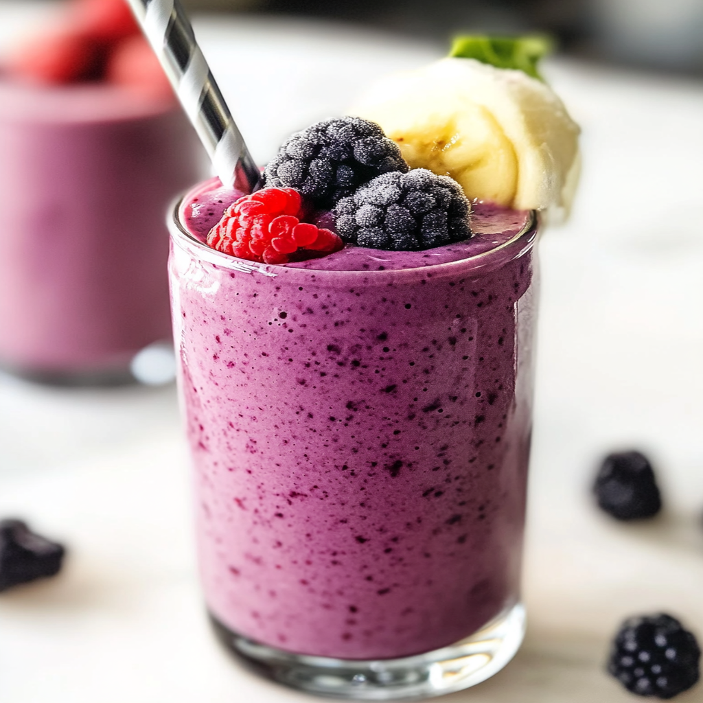 Berry Blast Protein Smoothie
