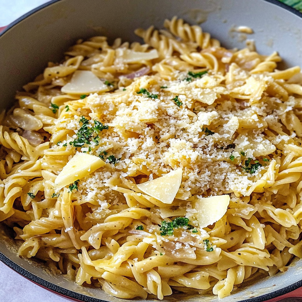 French Onion Pasta