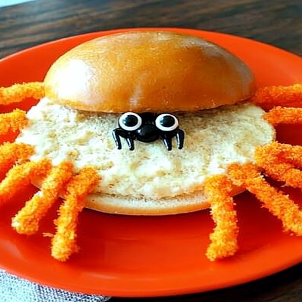 Cute Spider Sandwich