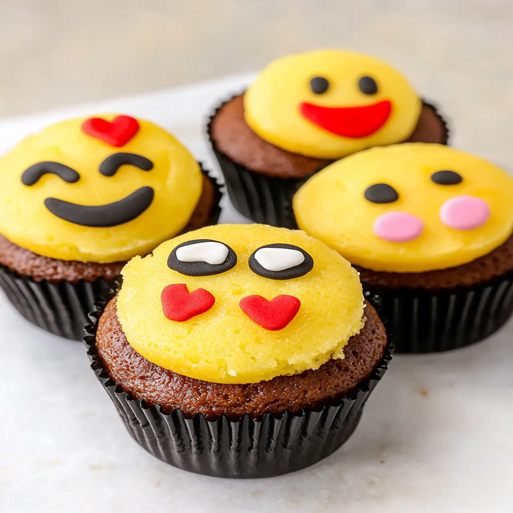 Delightful Emoji Cupcakes