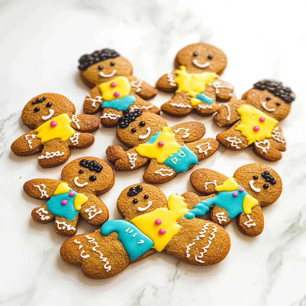 Gingerbread Boys and Girls Cookies