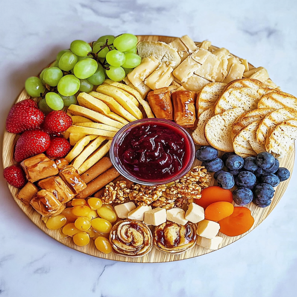 PB&J Snack Board