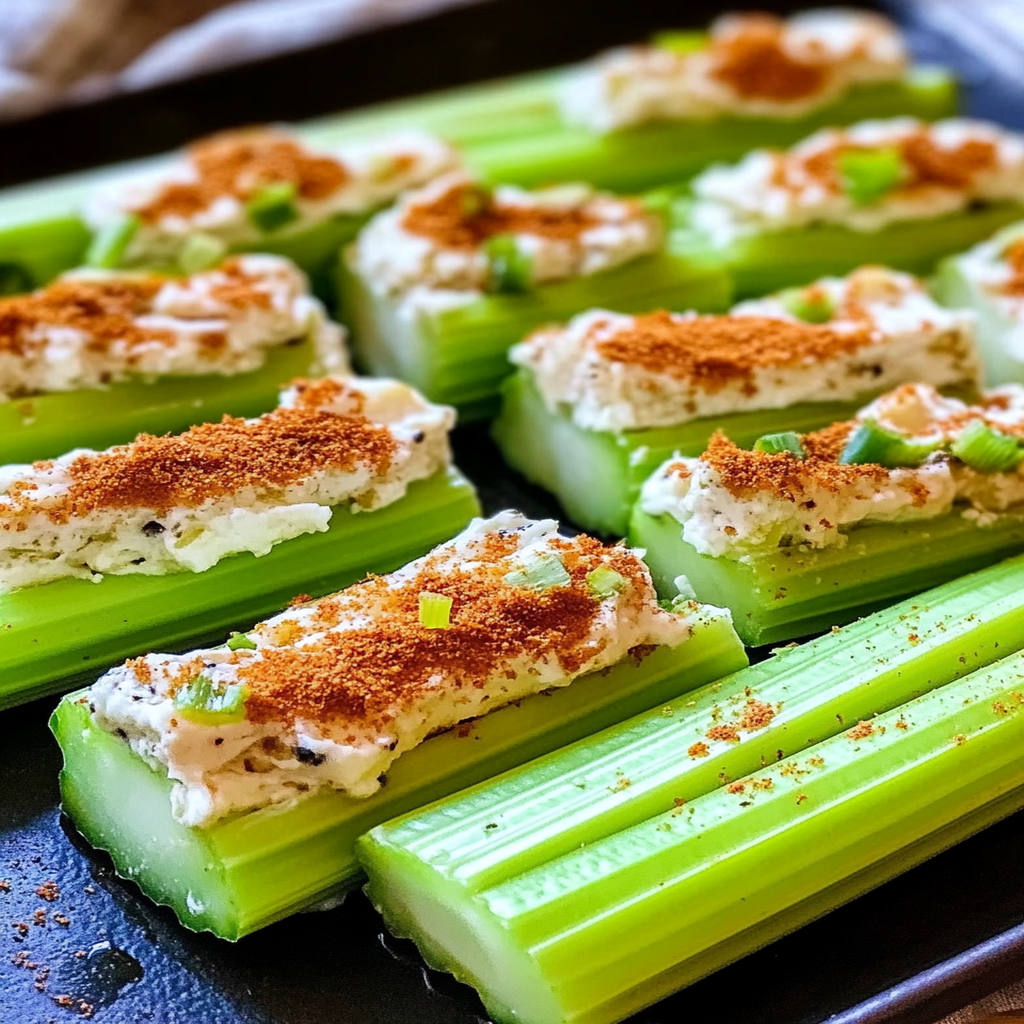 Stuffed Celery Sticks
