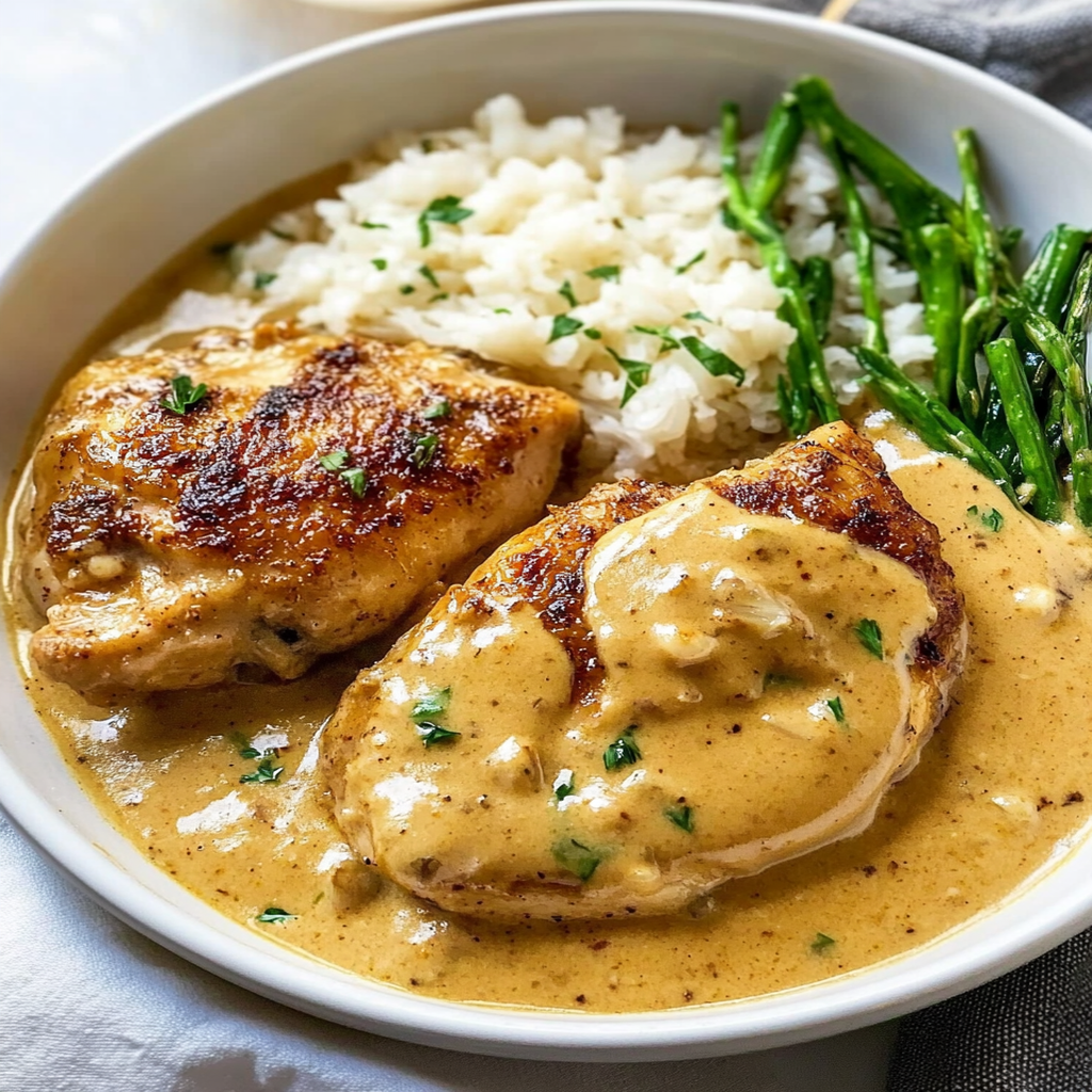 Creamy Garlic Chicken