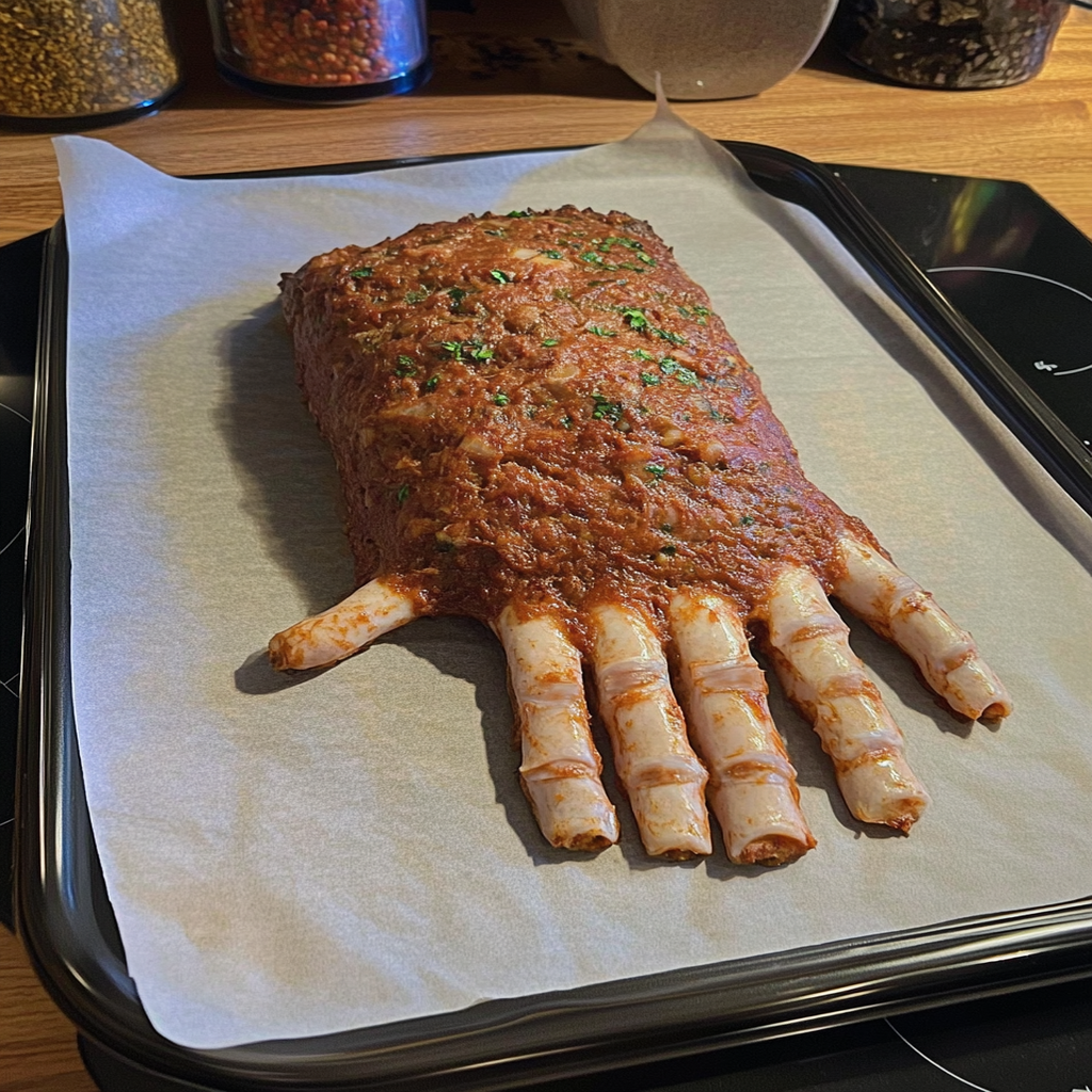 Haunted Meatloaf Hand