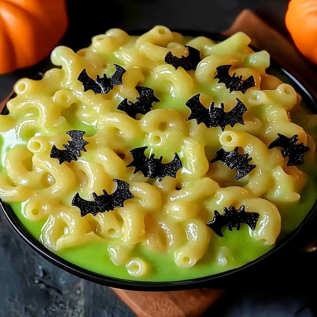 Spook-tacular Halloween Monster Mac and Cheese