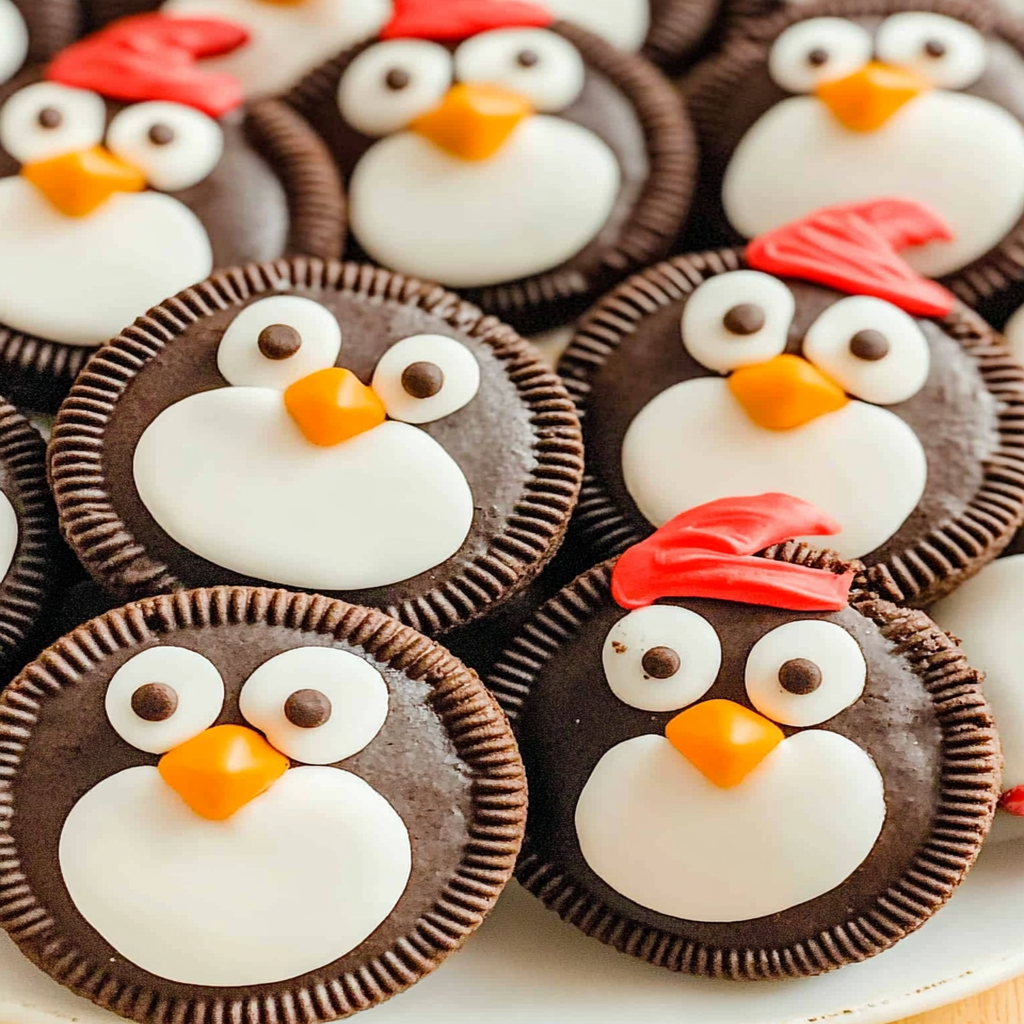 Cute and Easy Oreo Penguin Cookies