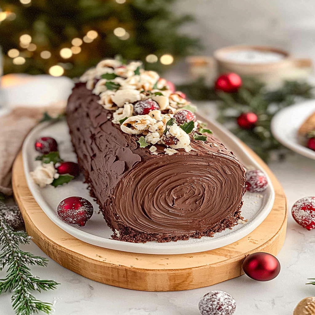 Gluten-Free Yule Log