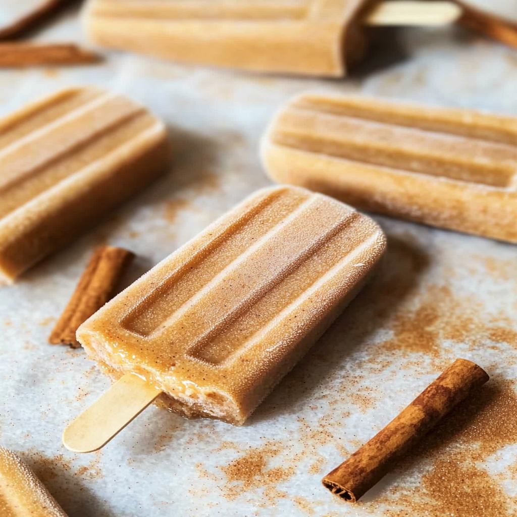 Pumpkin Spice Popsicles