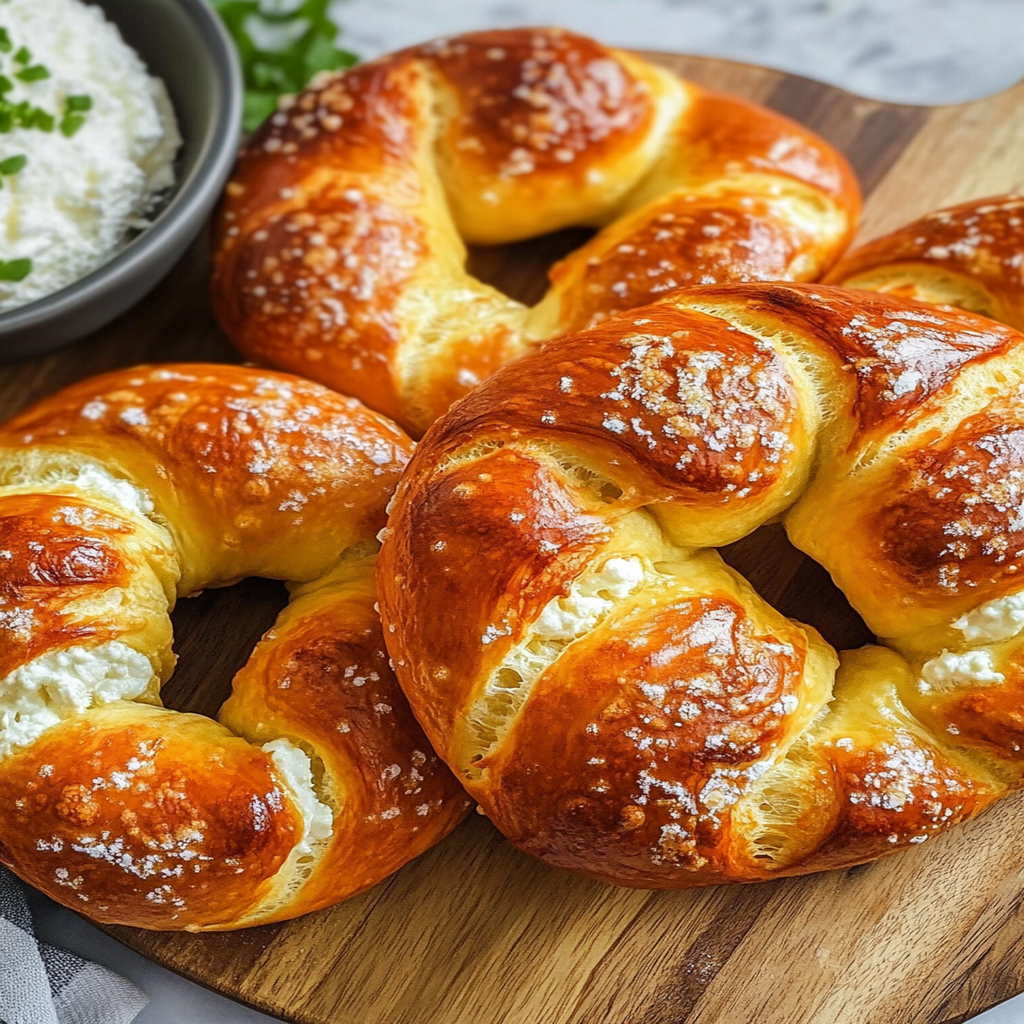 The Best Mozzarella Stuffed Soft Pretzels