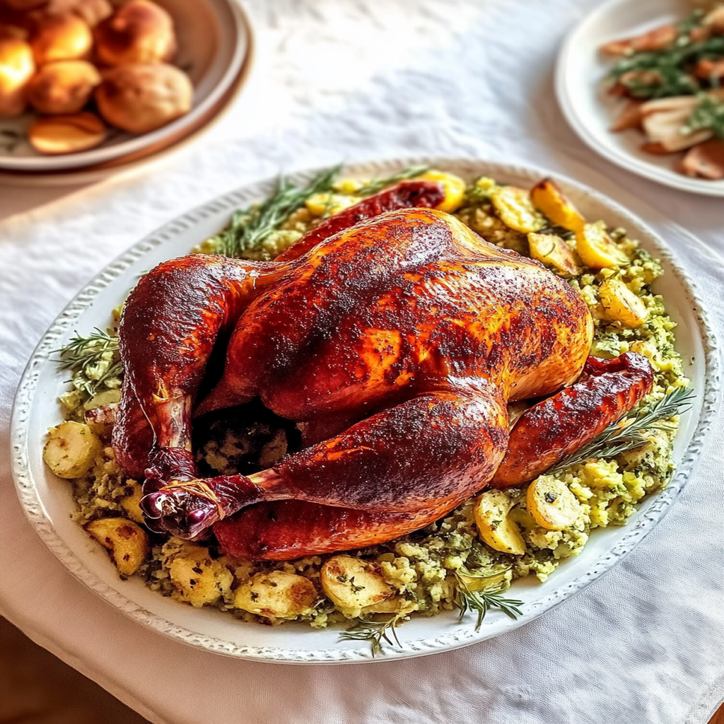 Mexican Turkey Recipe (Pavo Navideño)