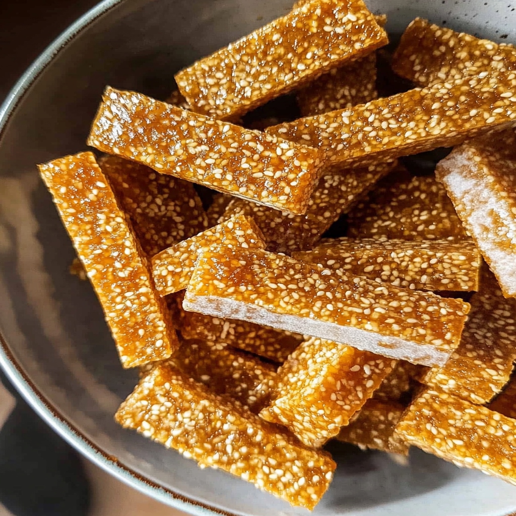 Crunchy Sesame Candy